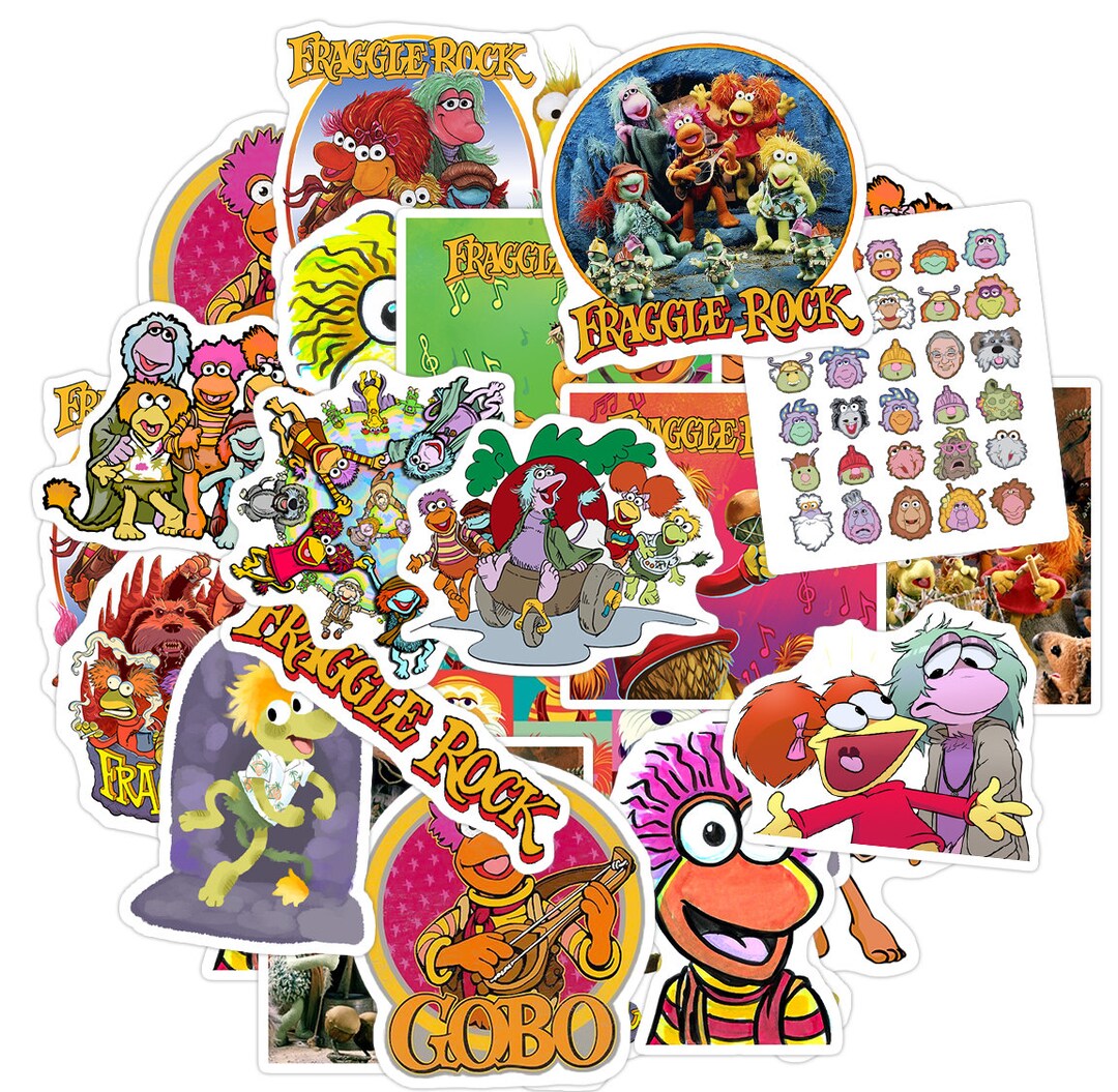 20 Pcs Stickers Pack TV Series Sheet Sticker Comedy Puppet Vinyl ...
