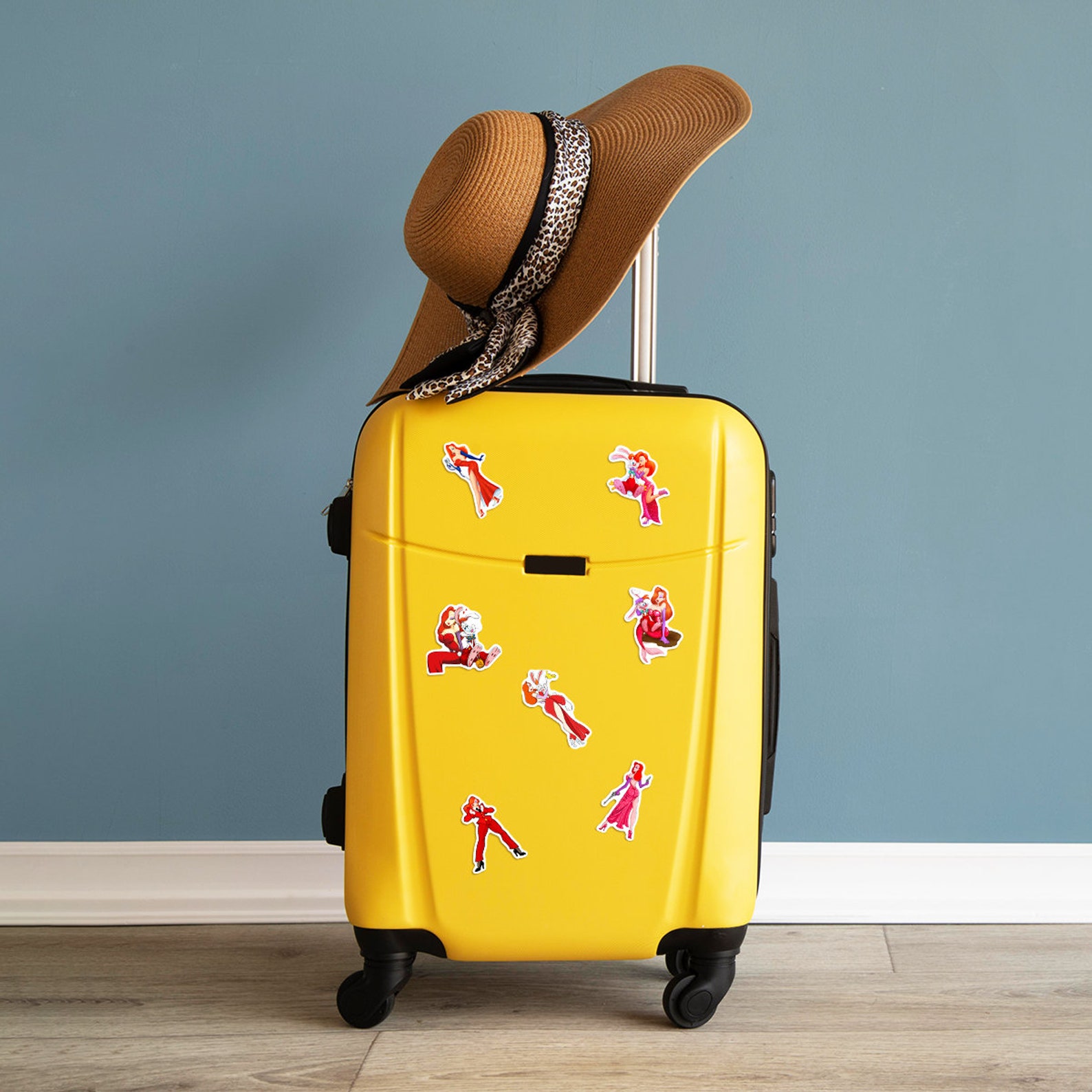 20 Pcs Stickers Pack Jess Rabb Sheet Cartoon Sticker Vinyl Waterproof ...