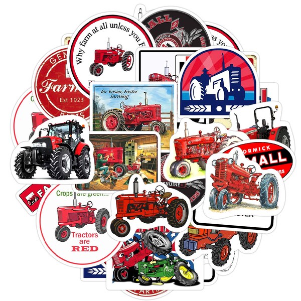 Tractor Stickers - Etsy