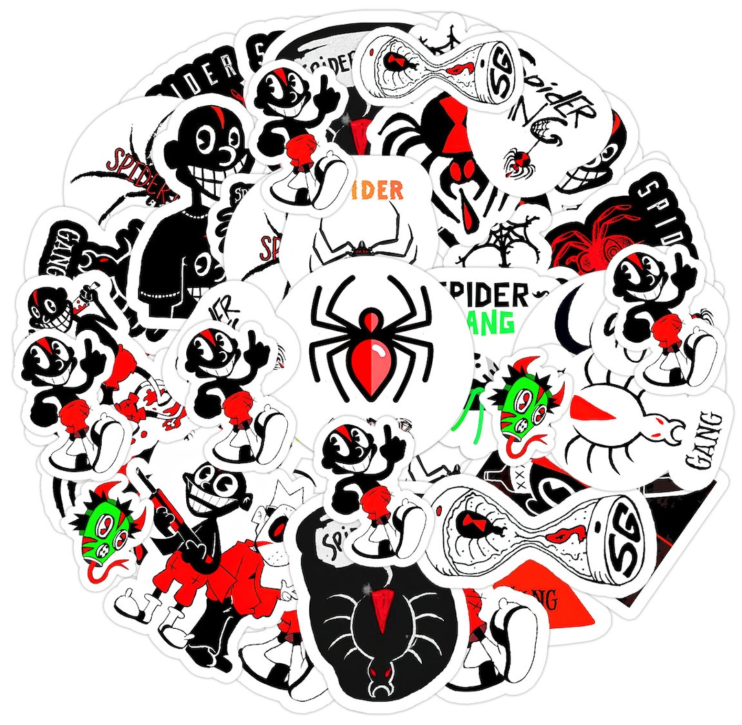 20 Pcs Stickers Pack Music Star Rappers Sheet Stickers Vinyl Waterproof ...