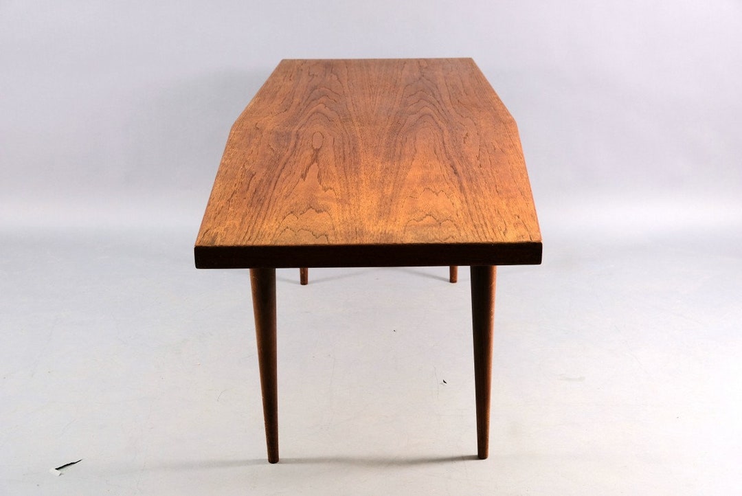 Vintage German Teak Trapezoid Coffee Table, 1960s - Etsy