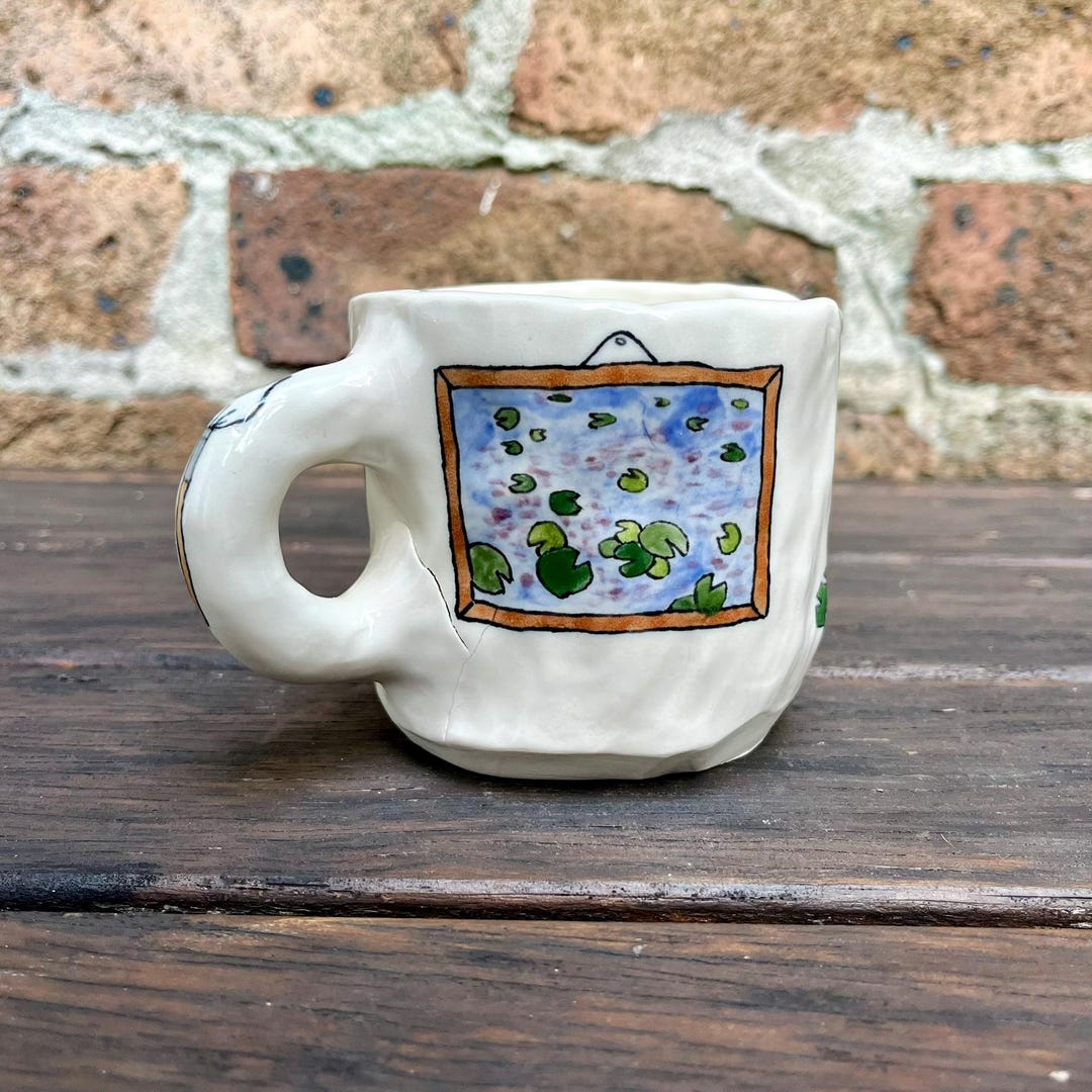 Classics - Handmade Pinch Pot Ceramics Stoneware Mug - Seconds - Etsy