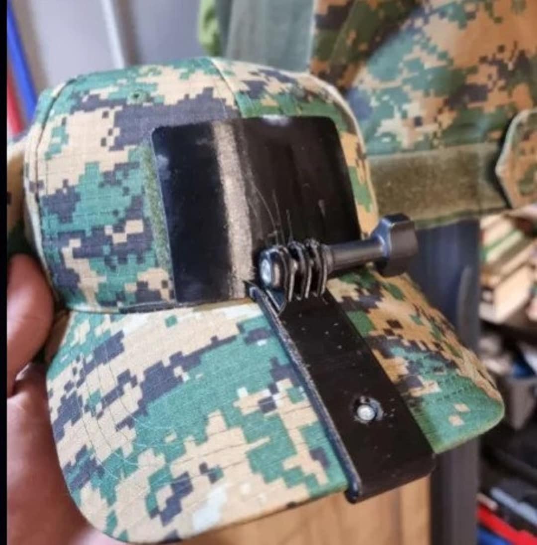 Durable Gopro Hat Mount, Easy Clip-on Design, Adjustable, Perfect for ...