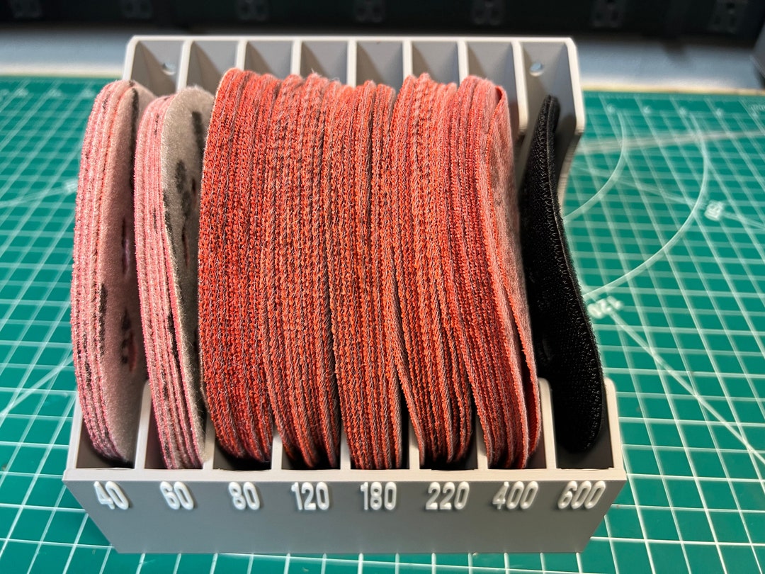 Workshop Sandpaper Holder | 8 Grit Levels | Easy Access - Etsy