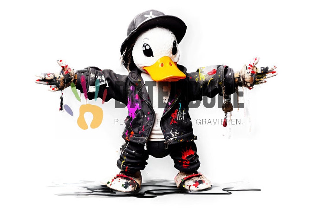 8 PNG Ducks DTF Sublimation Bundle Streetwear - Etsy