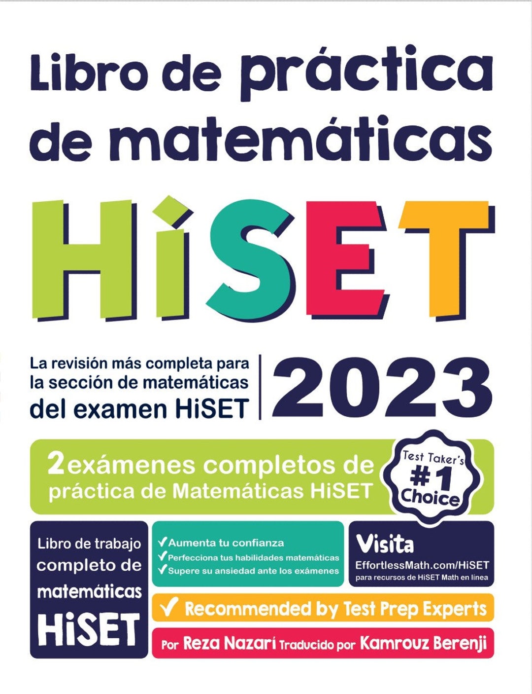 Hiset Math Practice Book 2023 (spanish Edition) - Etsy