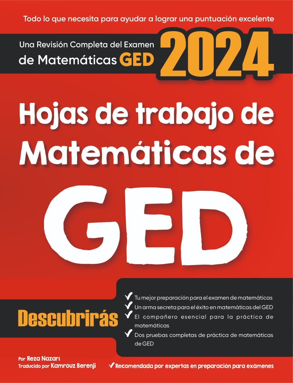 Hojas De Trabajo De Problemas De Matemáticas De Ged