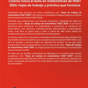 Hojas De Trabajo De Matemáticas Hiset - Etsy