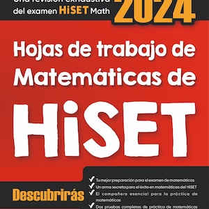 Hojas De Trabajo De Matemáticas Hiset - Etsy