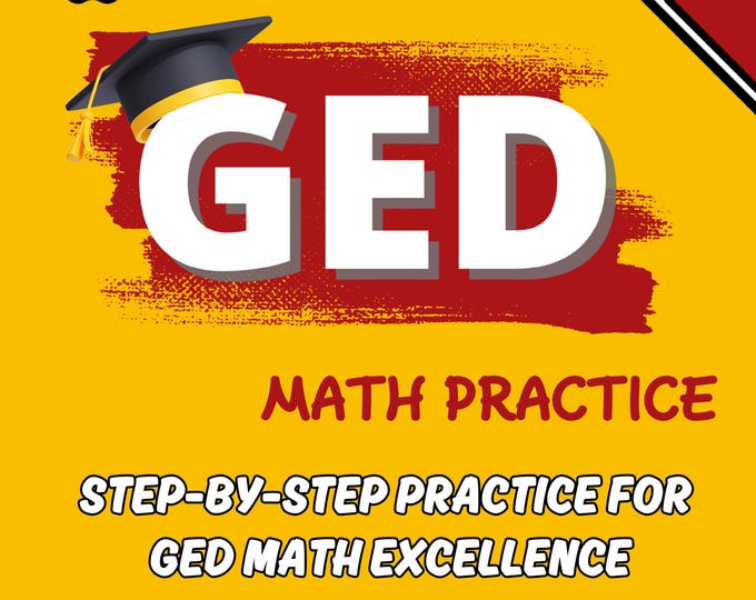 GED® MATH PRACTICE - Etsy