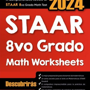 Hojas De Trabajo De Matemáticas De STAAR 8vo Grado - Etsy