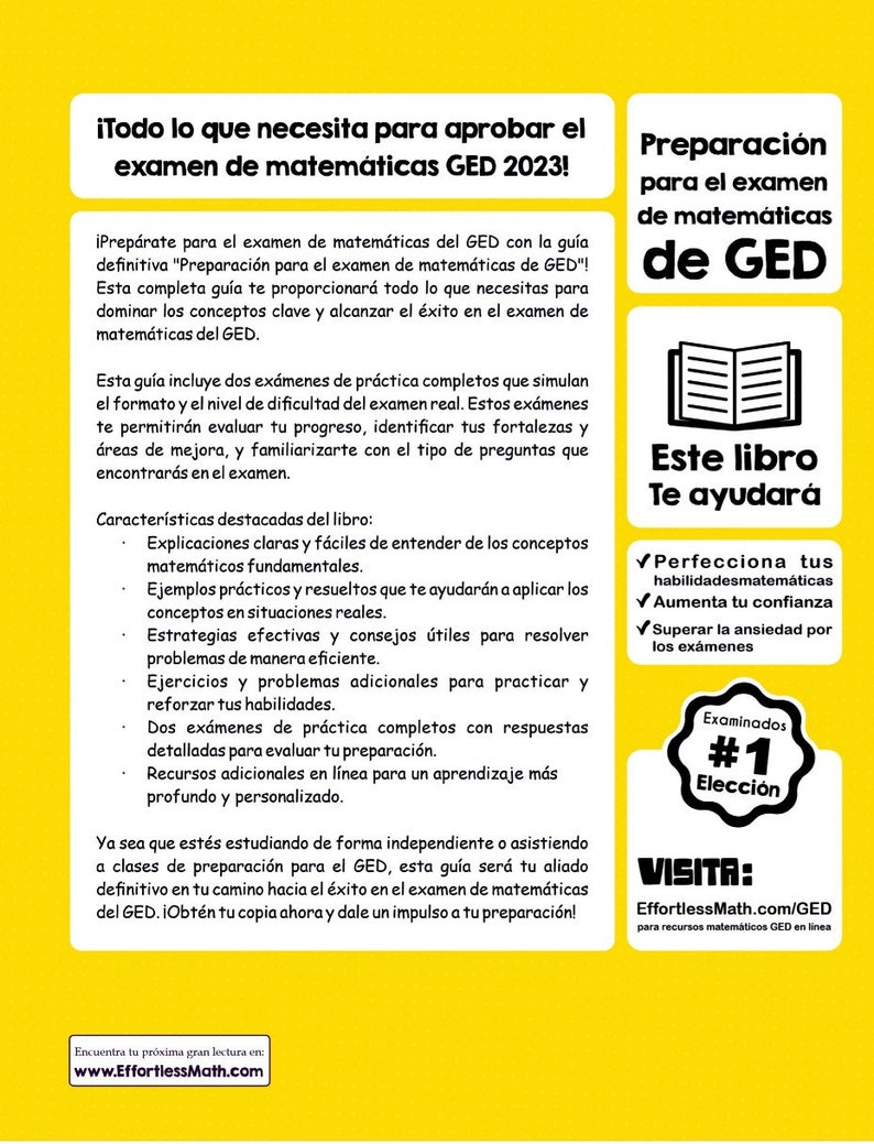 GED Preparación Para El Examen De GED - Etsy