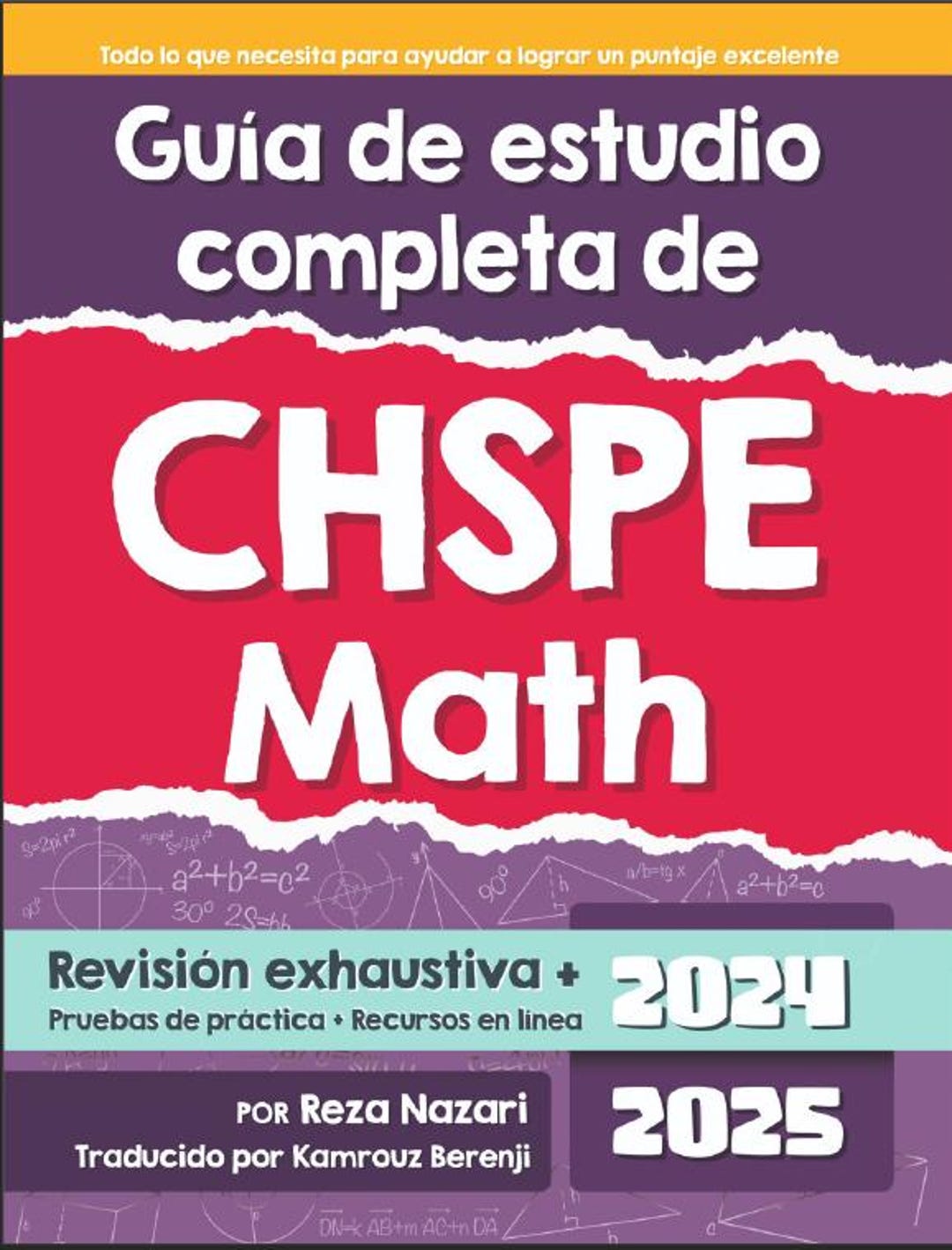 Guia De Estudio Completa De CHSPE Math 2024-2025 - Etsy
