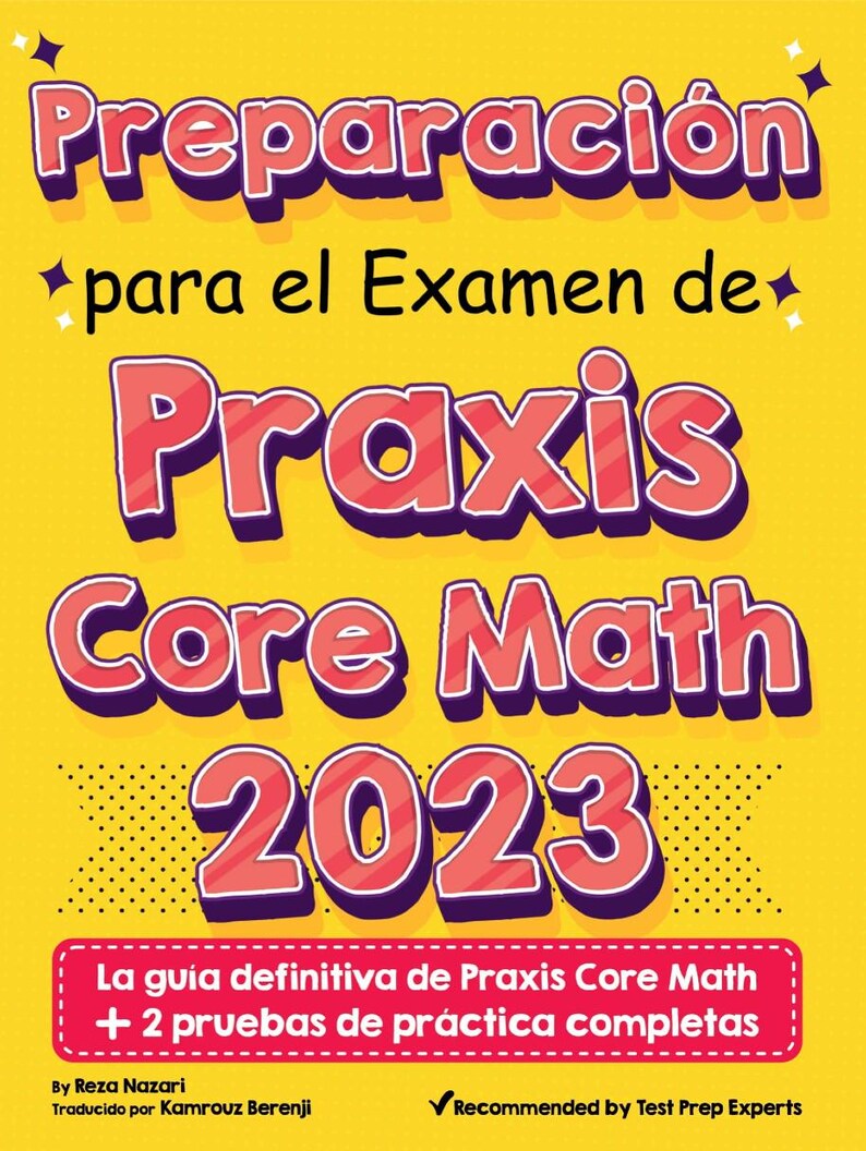 Preparación Para El Examen De Praxis Core Math - Etsy