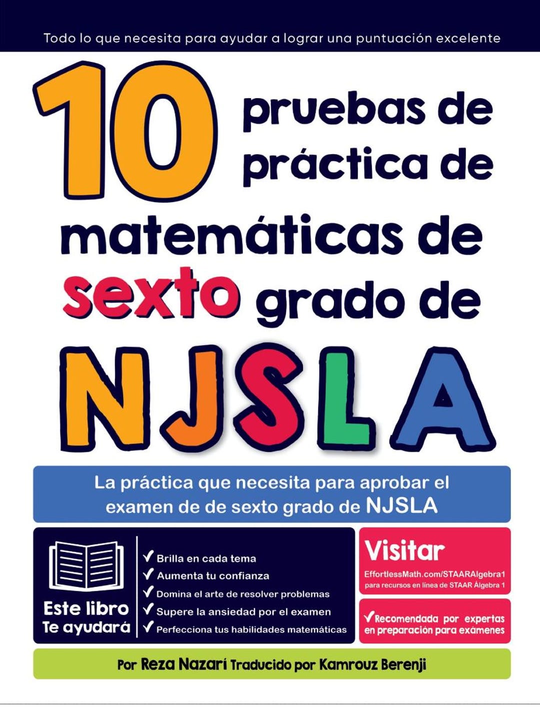 Sixth Grade NJSLA Math Practice Tests(spanish Edition) - Etsy