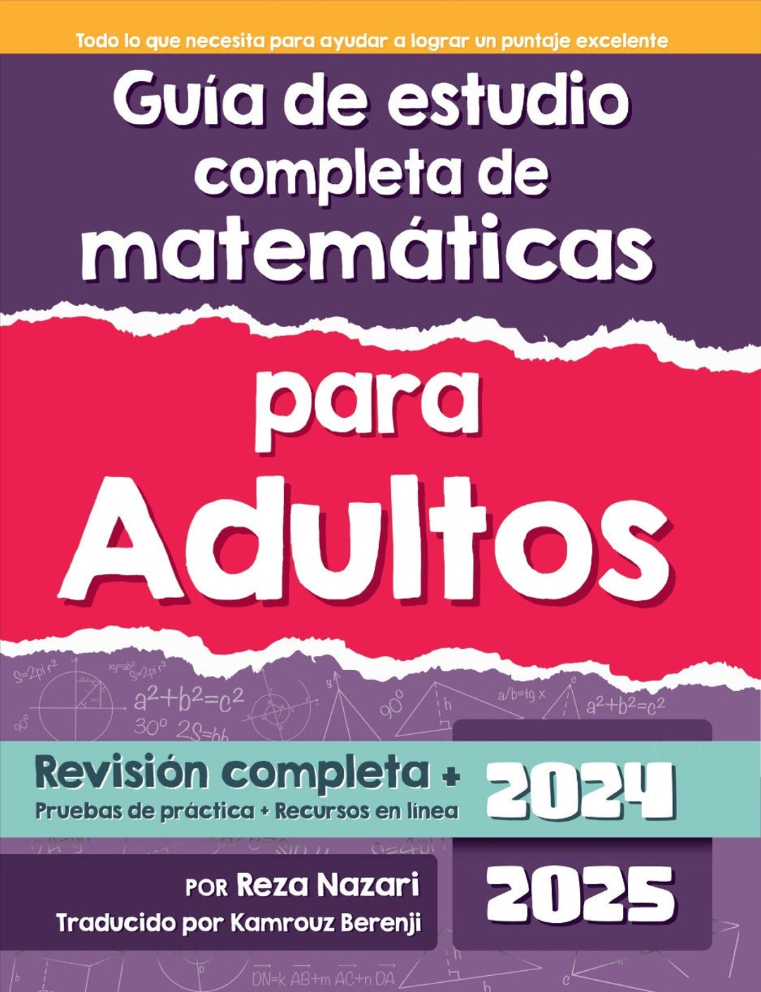 Guía De Estudio Completa De Matemáticas Para Adultos - Etsy
