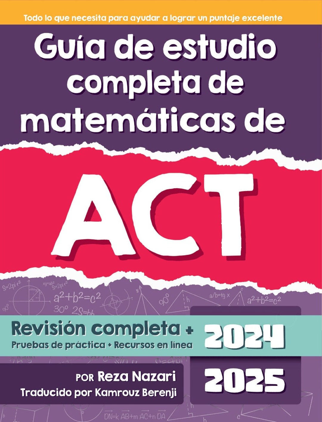 Guía De Estudio Completa De Matemáticas Del ACT - Etsy