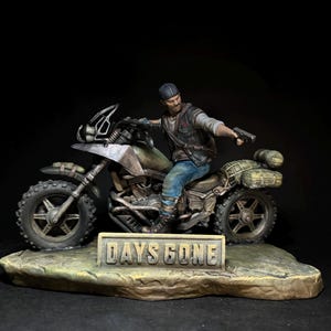Deacon St. John From Days Gone Days Gone Diorama Deacon St. John Figure ...