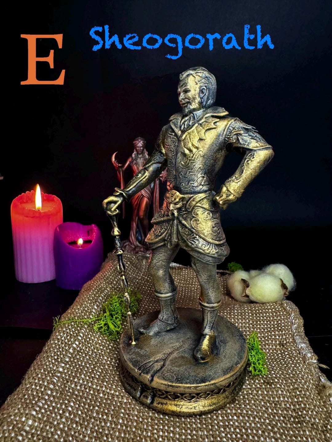 Sheogorath Daedric Prince of Madness From Oblivion, Skyrim, Morrowind. - Etsy