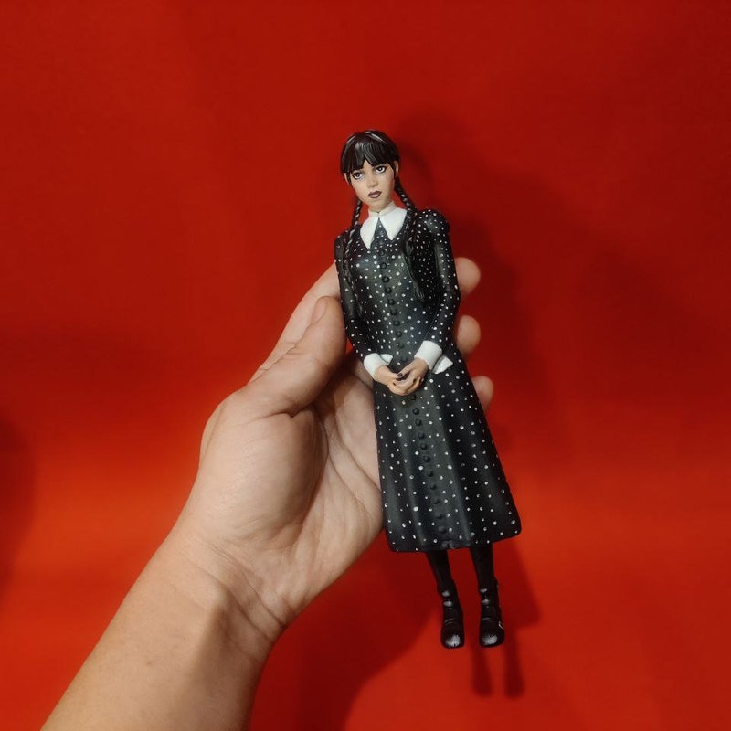 Wednesday Addams Doll - Etsy