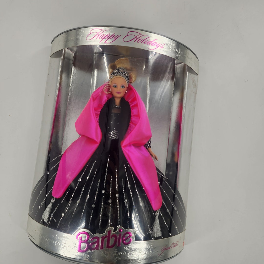 This is a Stunning 1998 Happy Holidays Barbie Doll by Mattel. - Etsy