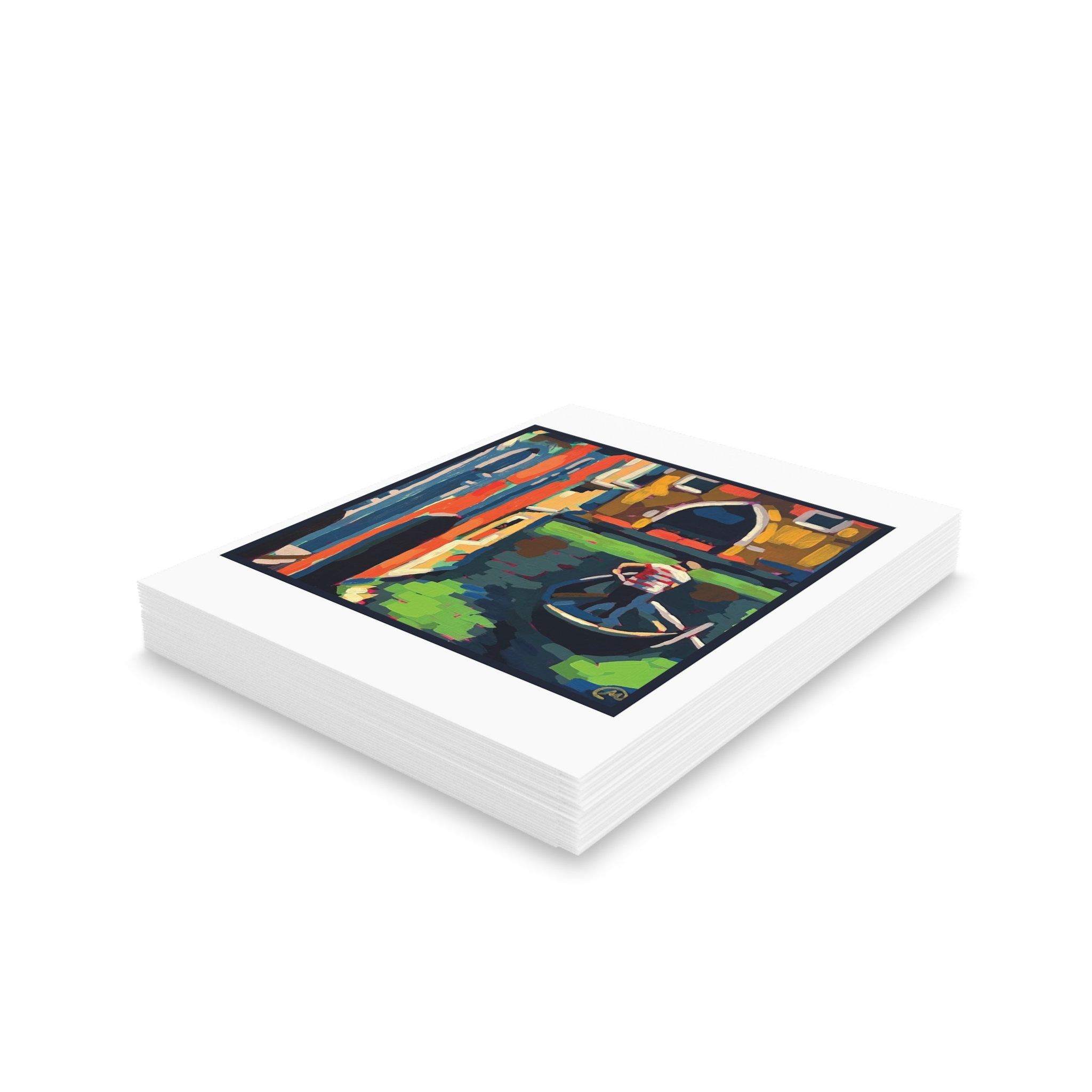 Venice Italy Acrylic Painting Cards - Etsy