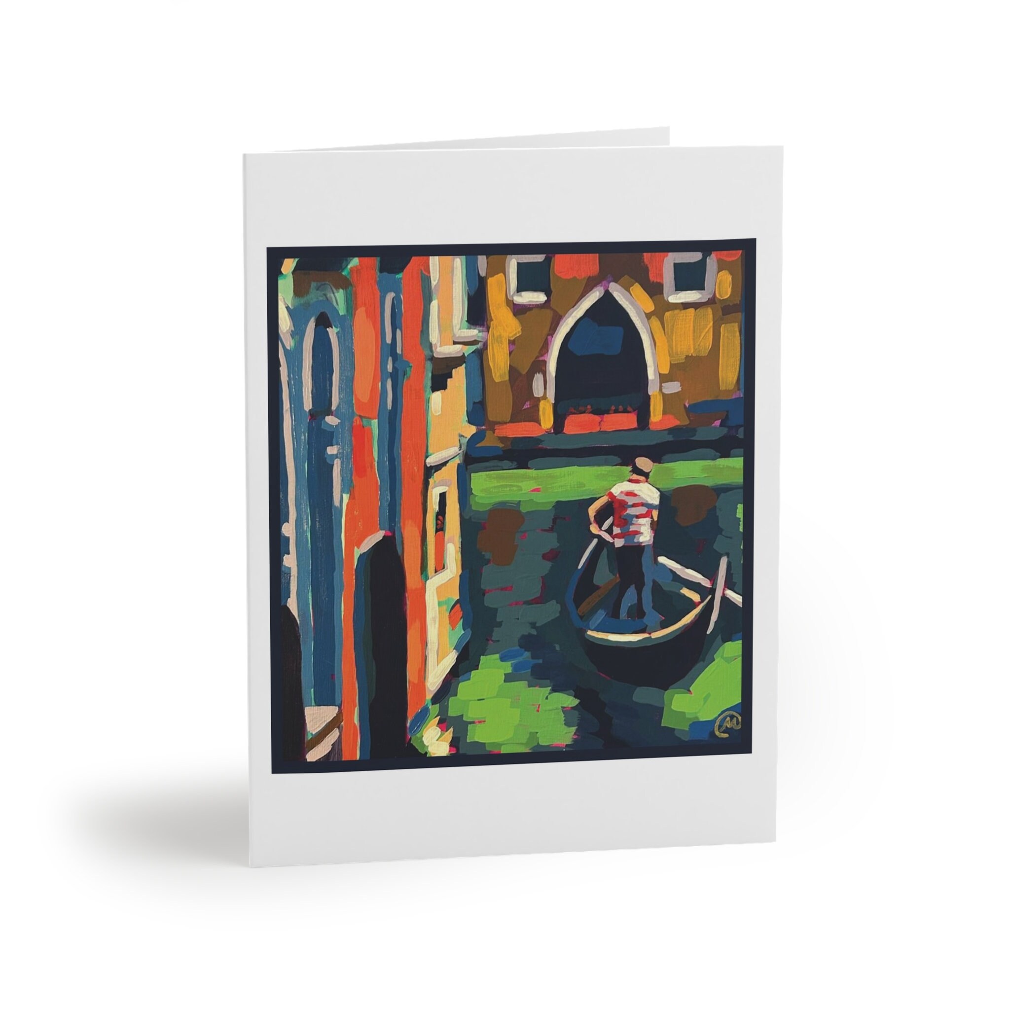 Venice Italy Acrylic Painting Cards - Etsy