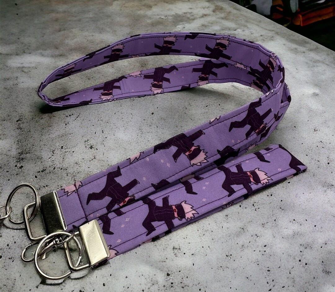 Go.j0 Nan4.mi Get0 Anime Lanyard & Keyfob Jujtsu Kaa Isen ID Badge ...