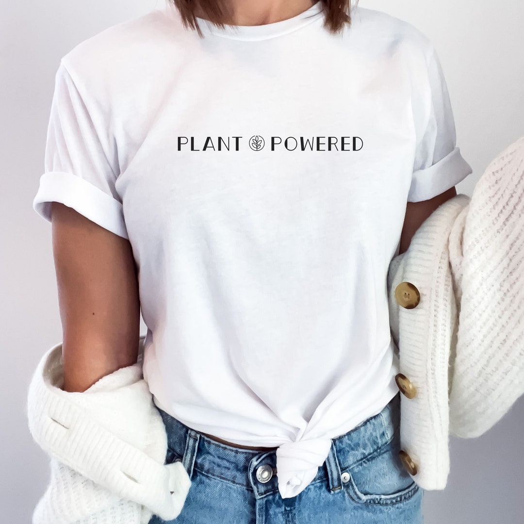 Plant Powered Shirt, Plant Based, Vegan Shirt, Gifts for Vegans ...