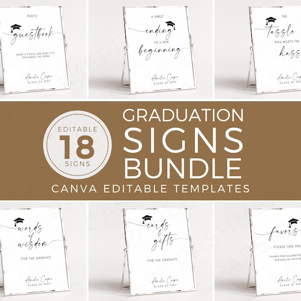 Graduation Signs - Etsy