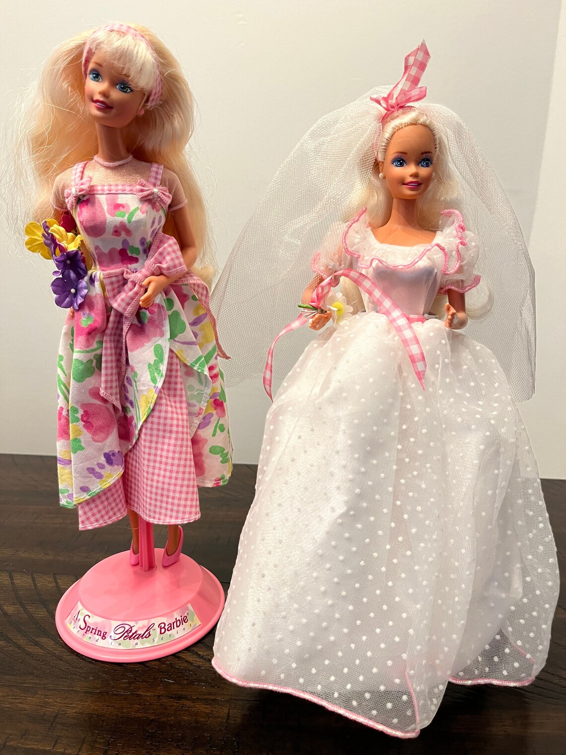 Barbie Unboxed: Spring Petals Barbie and Country Bride Barbie - Etsy