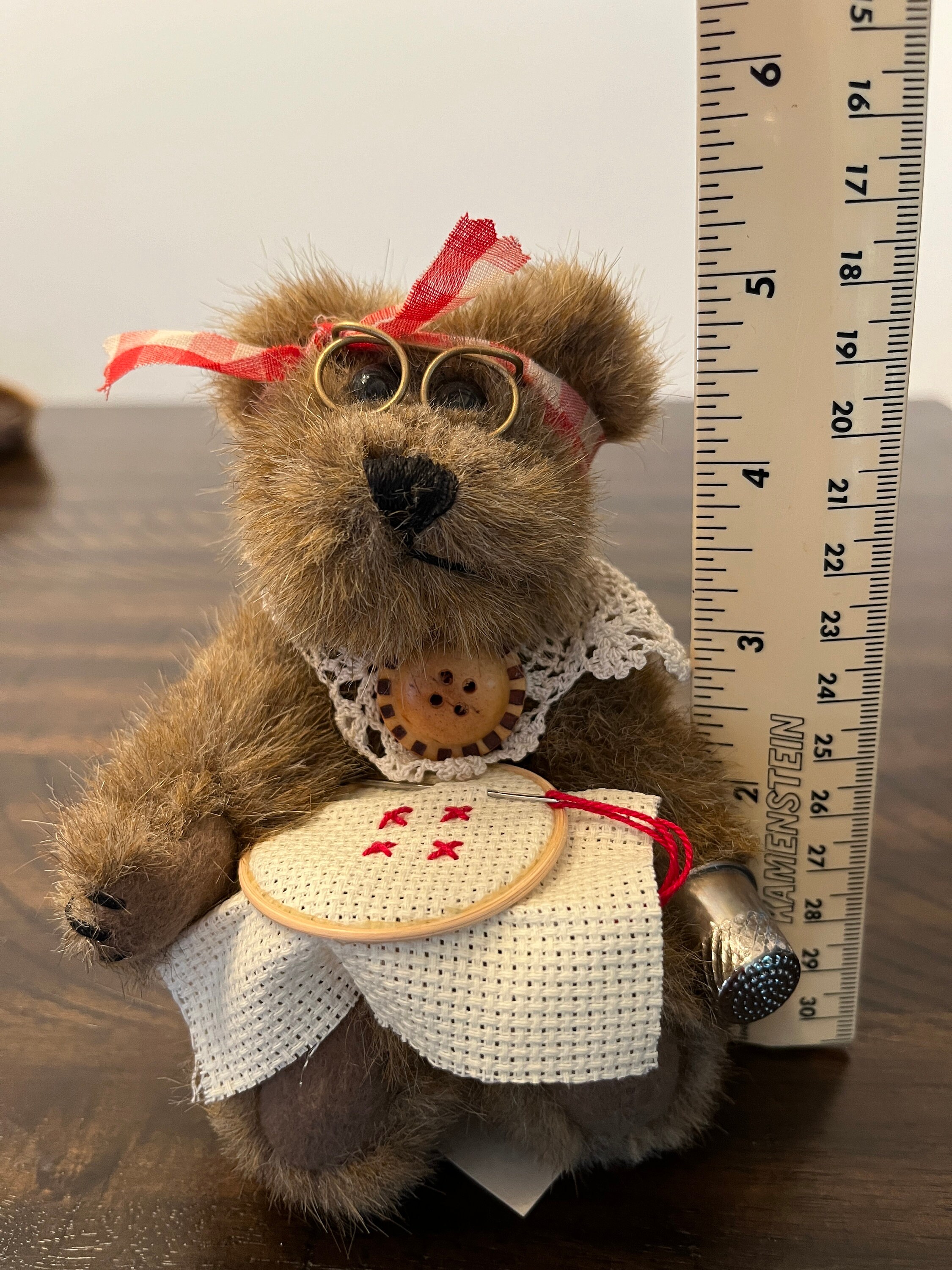Judith G Collection Bear. Crosstitch - Etsy