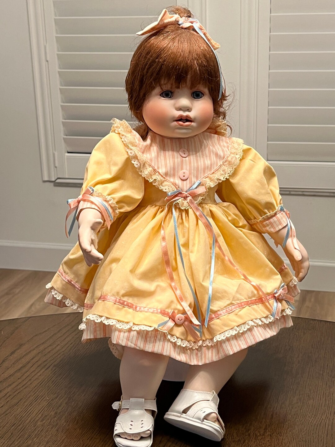 Carrie the Creamsicle Doll by Flora Lee. Limited Edition. 18" #453 of ...