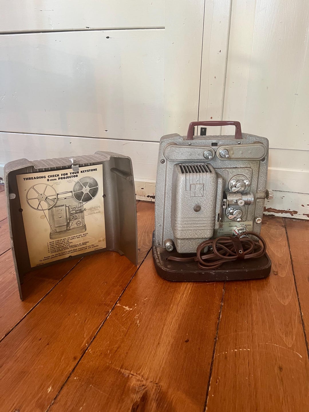 Antique Keystone 8mm Projector 1940s COMPLETE - Etsy