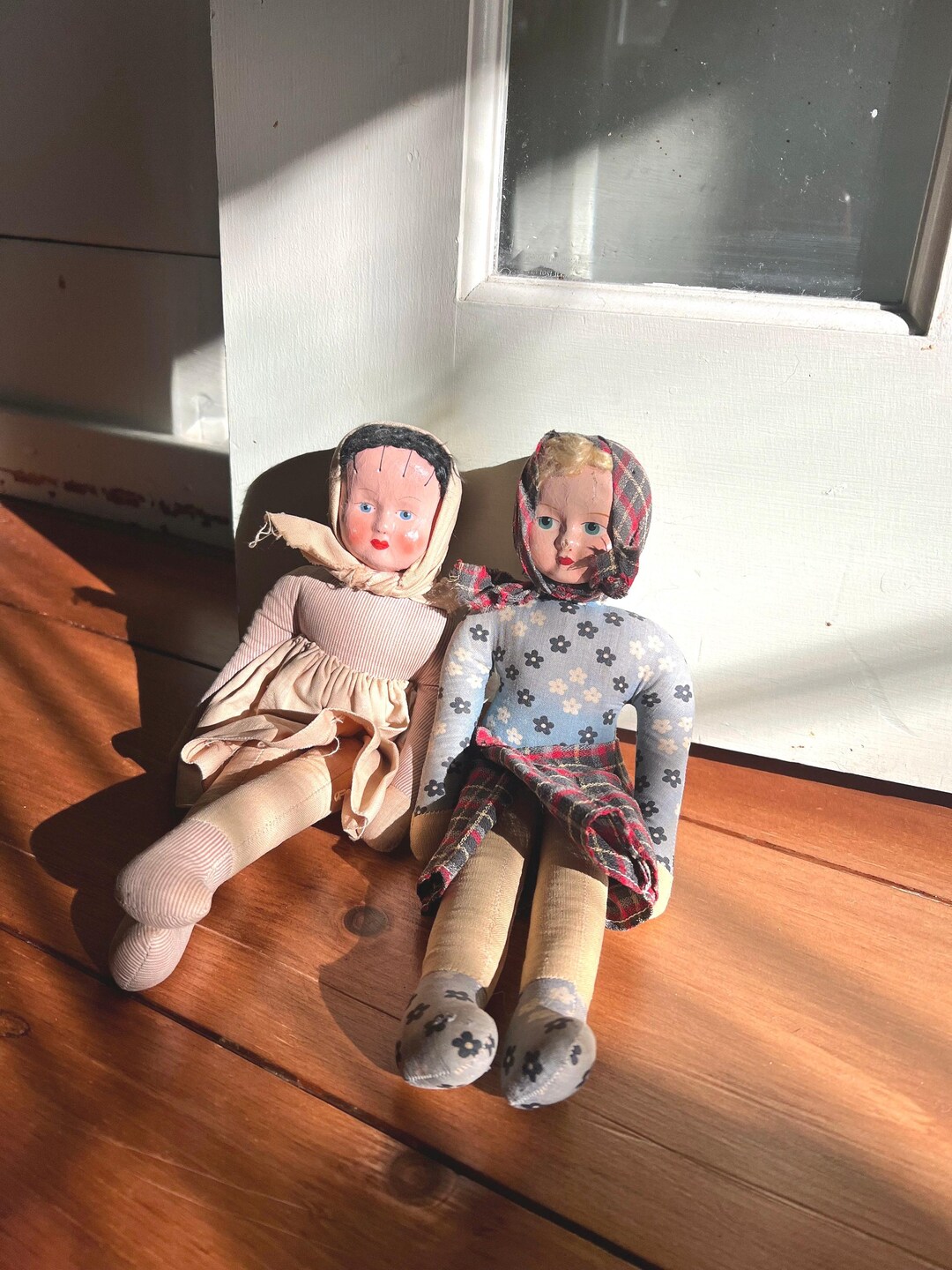 Vintage Hand Made Polish Dolls - Etsy