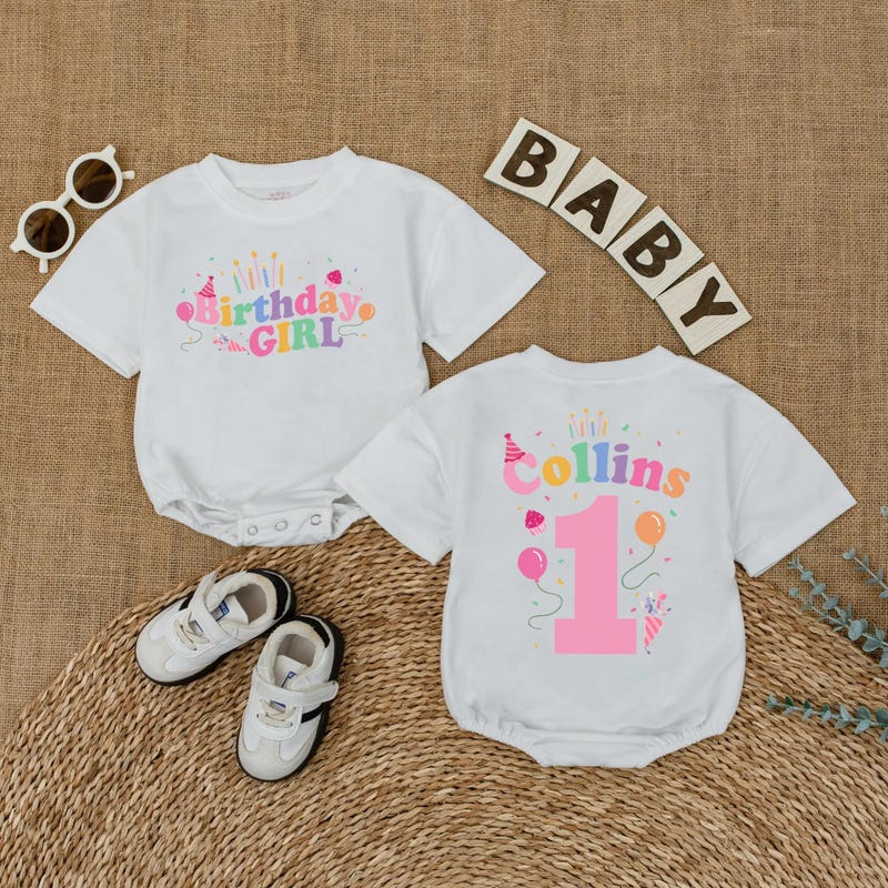 First Bday Name Bubbles - Etsy