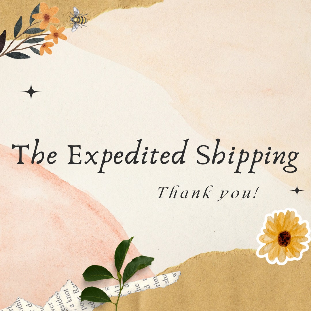 The Faster Shipping Method (priority Mail) - Etsy