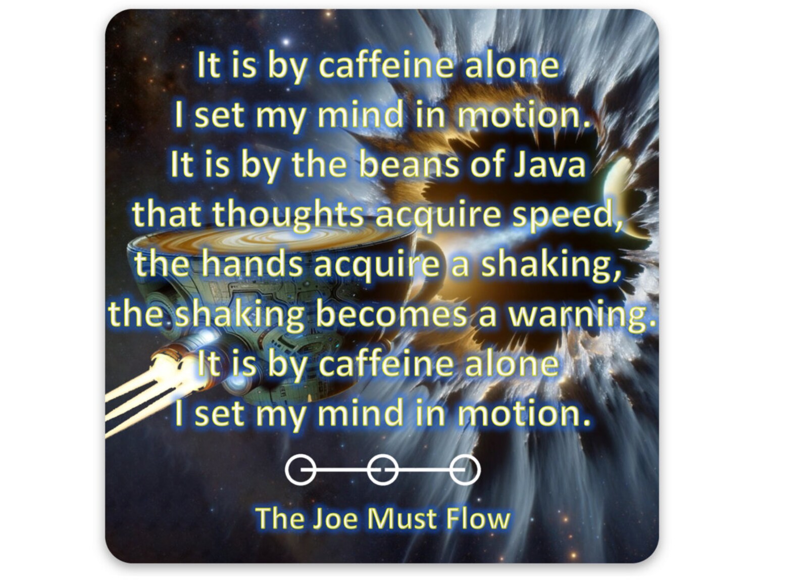 Coffee Mentat Vinyl Sticker: Programmer's Mantra, Sci-fi Humor (3x3") - Etsy