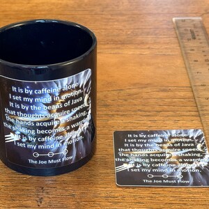 The Programmer's Mantra or Coffee Mentat's Credo 3x3 Laptop or Coffee ...