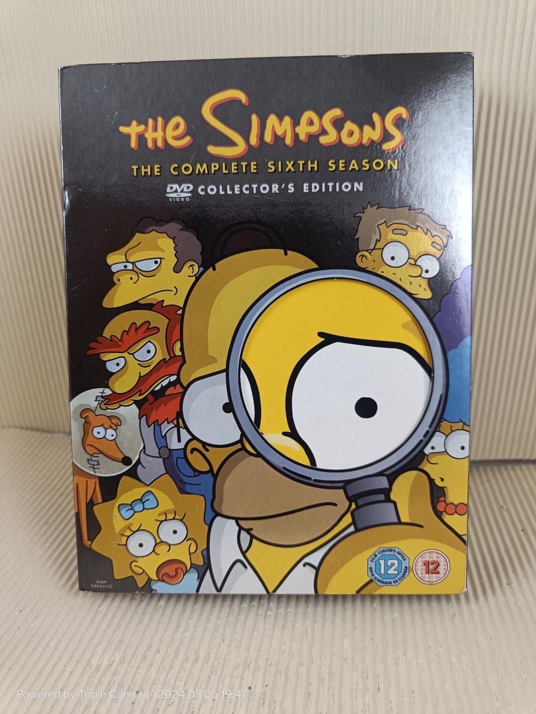 The Simpsons Season 6,dvd Disc, From Home Collection, Very Good ...