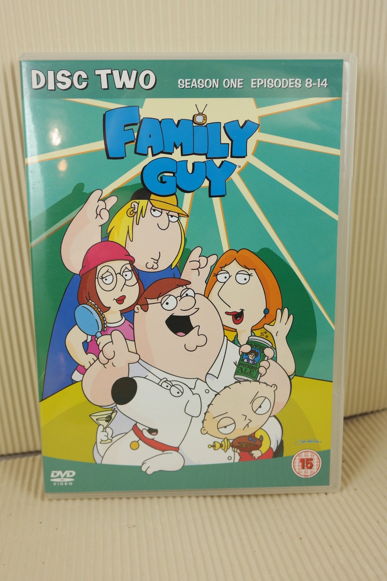 Family Guy Season 1, DVD, 2 Disc Set - Etsy