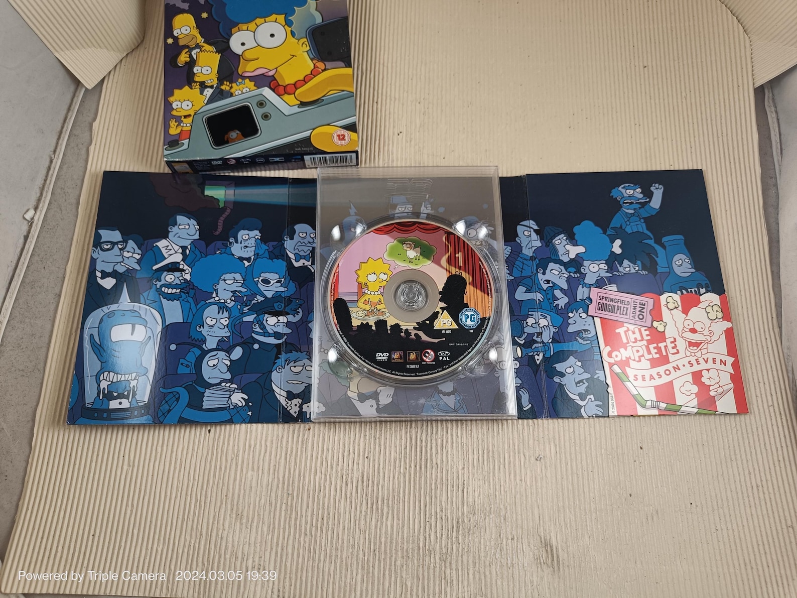 The Simpsons Season 7 ,dvd Disc Box, From Home Collection,pal 2 , EU ...