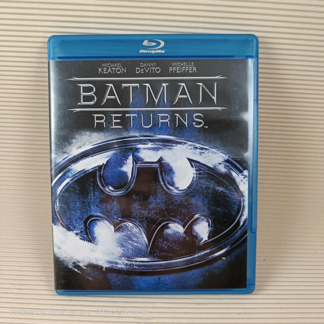 Batman Returns ,blu-ray Disc From Home Collection, Very Good Condition ...