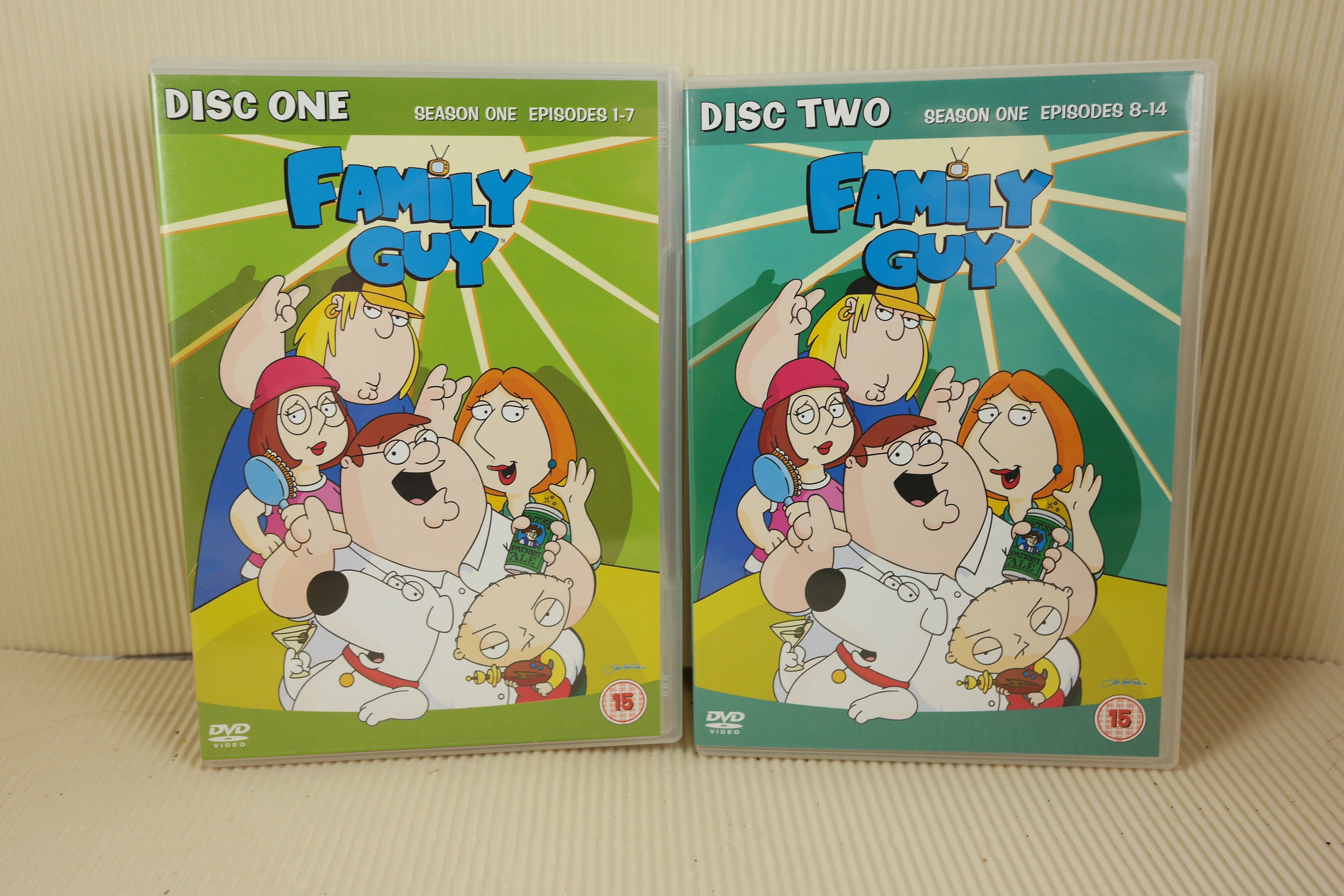 Family Guy Season 1, DVD, 2 Disc Set - Etsy