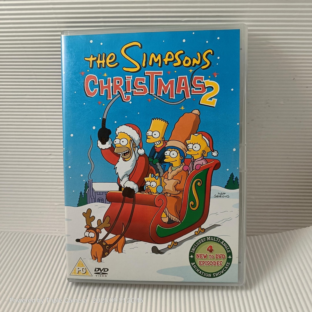 The Simpsons - Christmas 2 ,DVD, 2004,pal 2 Region, Very Good Condition ...