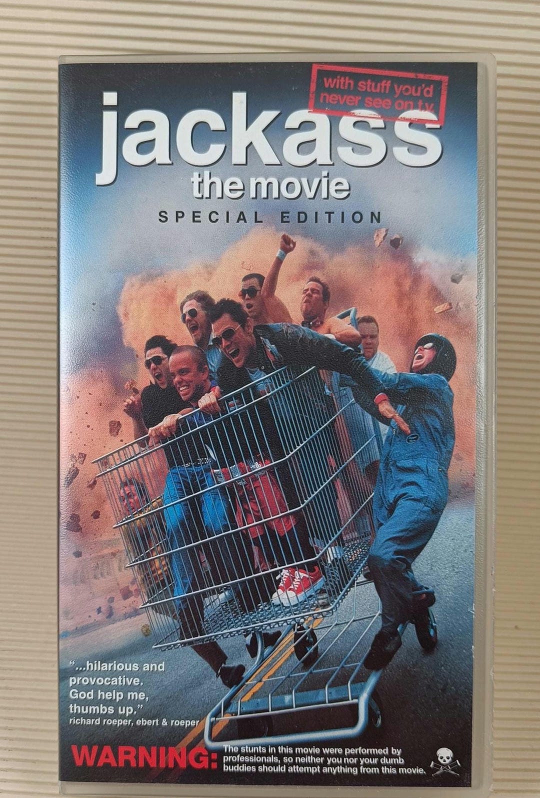 Jackass the Movie VHS Tape 2003 Special Edition From Home Collection ...