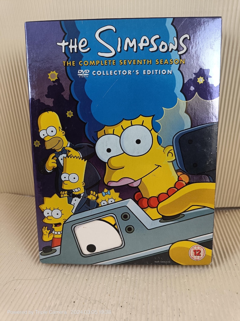 The Simpsons Season 7 ,dvd Disc Box, From Home Collection,pal 2 Region ...