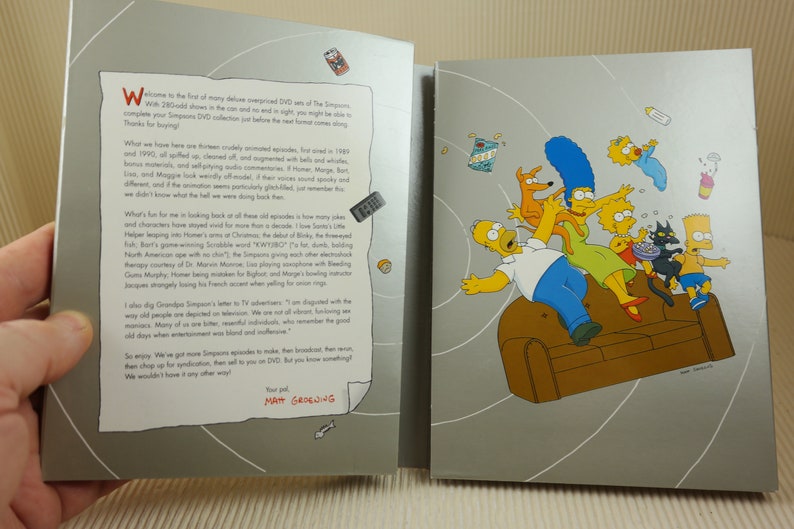 The Simpsons, Season 2 ,DVD,4 Disc Set - Etsy