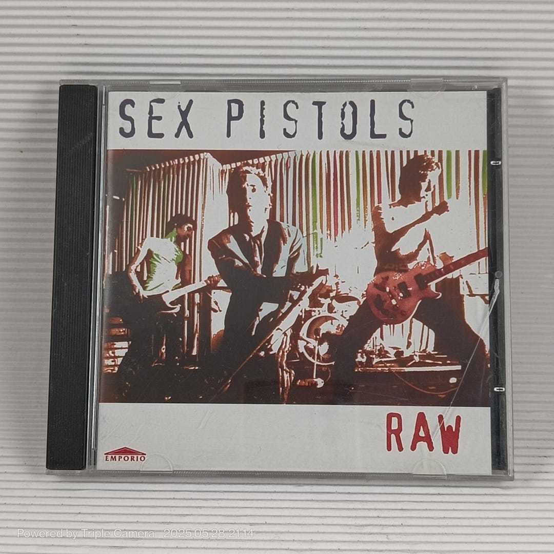The Sex Pistols - Raw , CD Disc From Home Collection Very Good ...