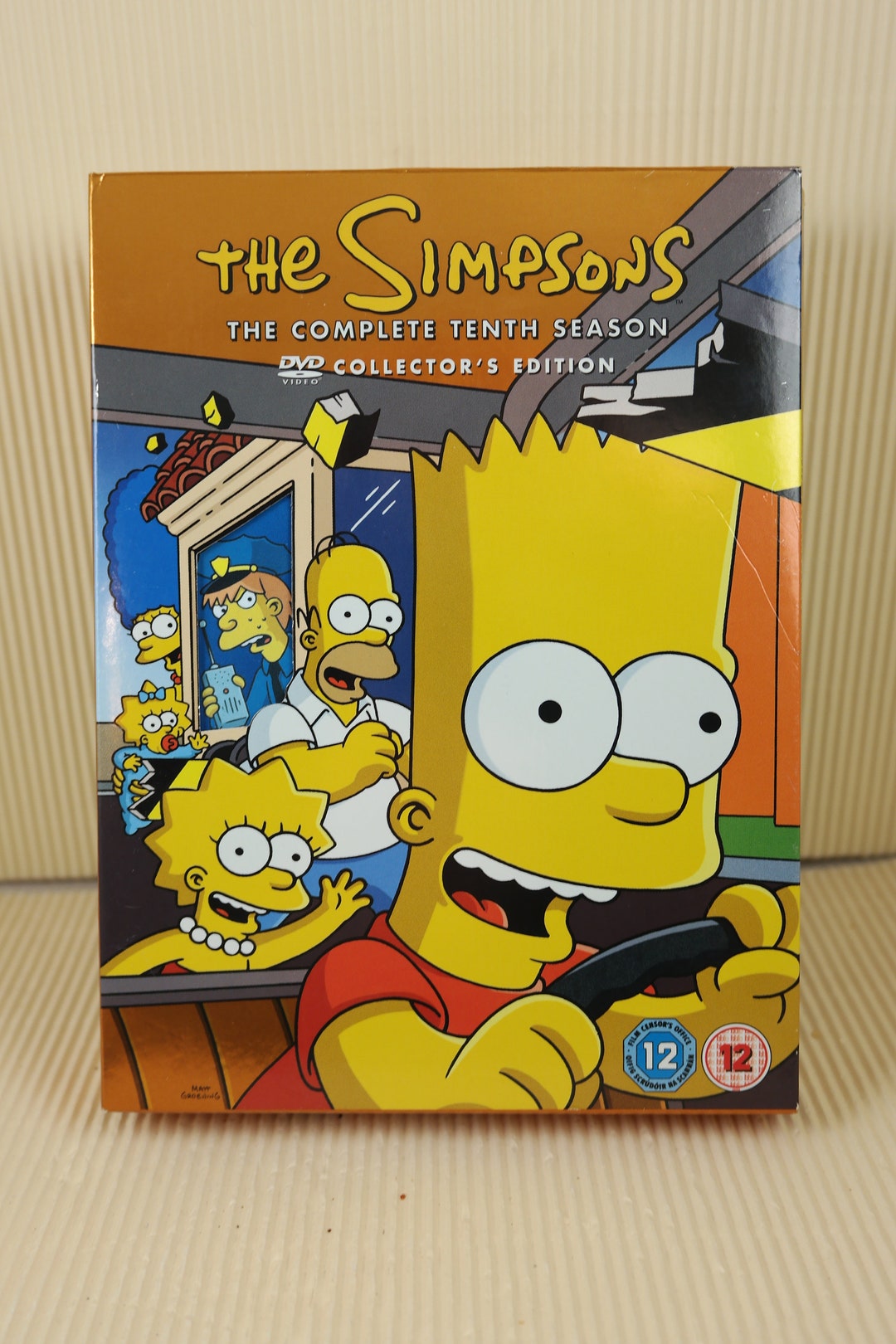 The Simpsons ,seasons 10 ,DVD, Collector's Edition, Pal 2 Region, Very ...